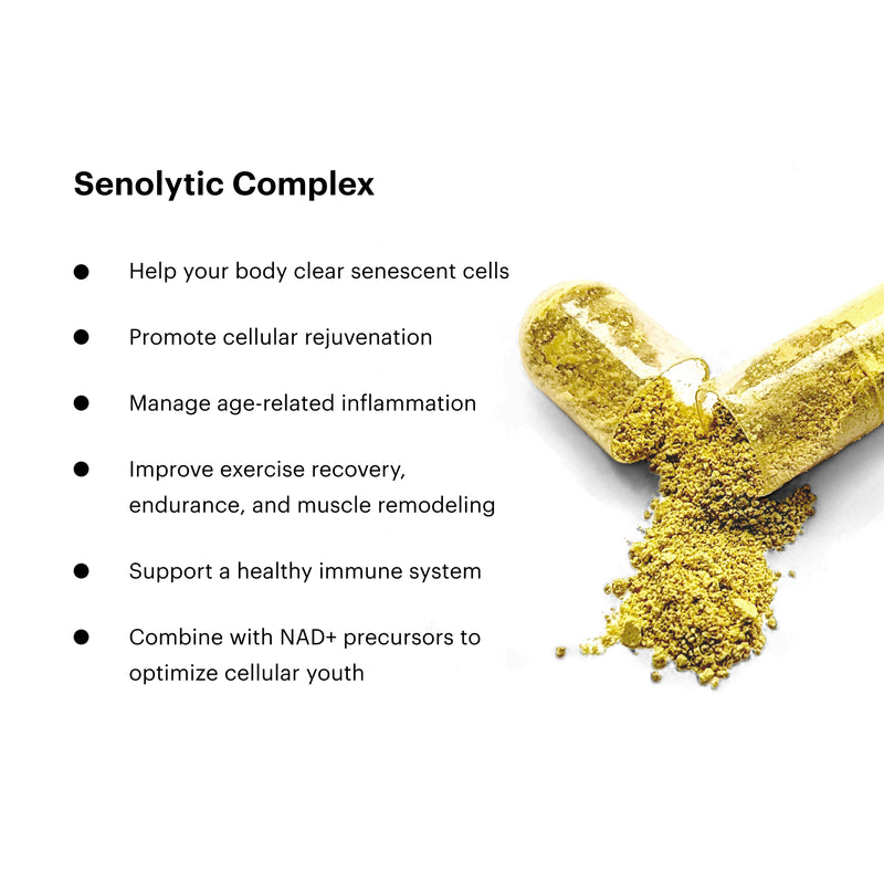 Senolytic Complex - Clear Senescent Cells | Elysium Health
